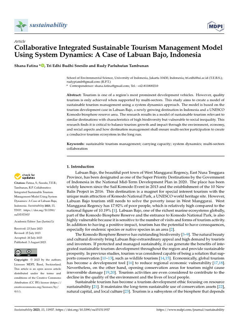 Sustainability 15 11937 | PDF | Sustainability | Economies
