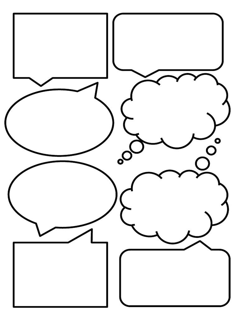 Speech Bubbles | PDF