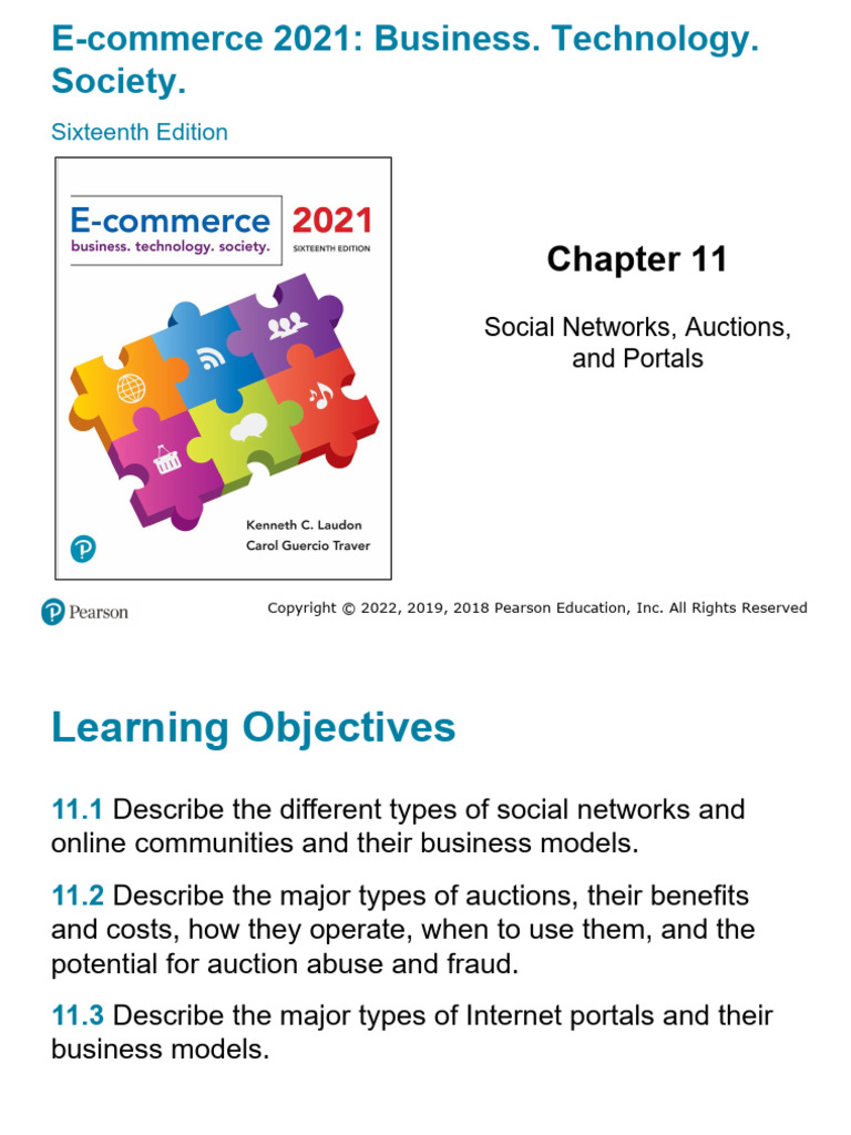 Laudon-Traver Ec16 PPT ch11 Accessible | PDF | Auction | Social Networking Service