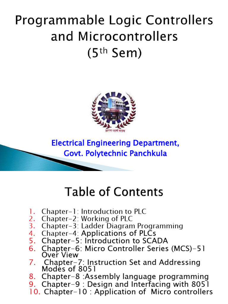 PLC Microcontroller | PDF | Programmable Logic Controller | Computer Data Storage