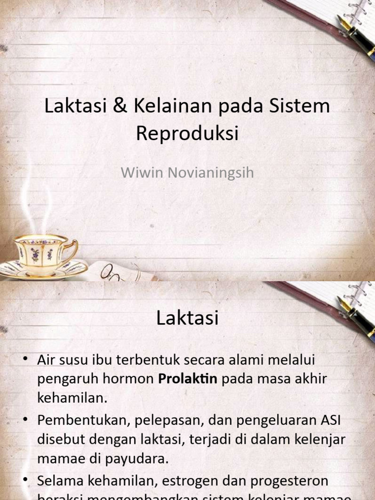 Sistem Reproduksi Laktasi Dan Kelainan | PDF