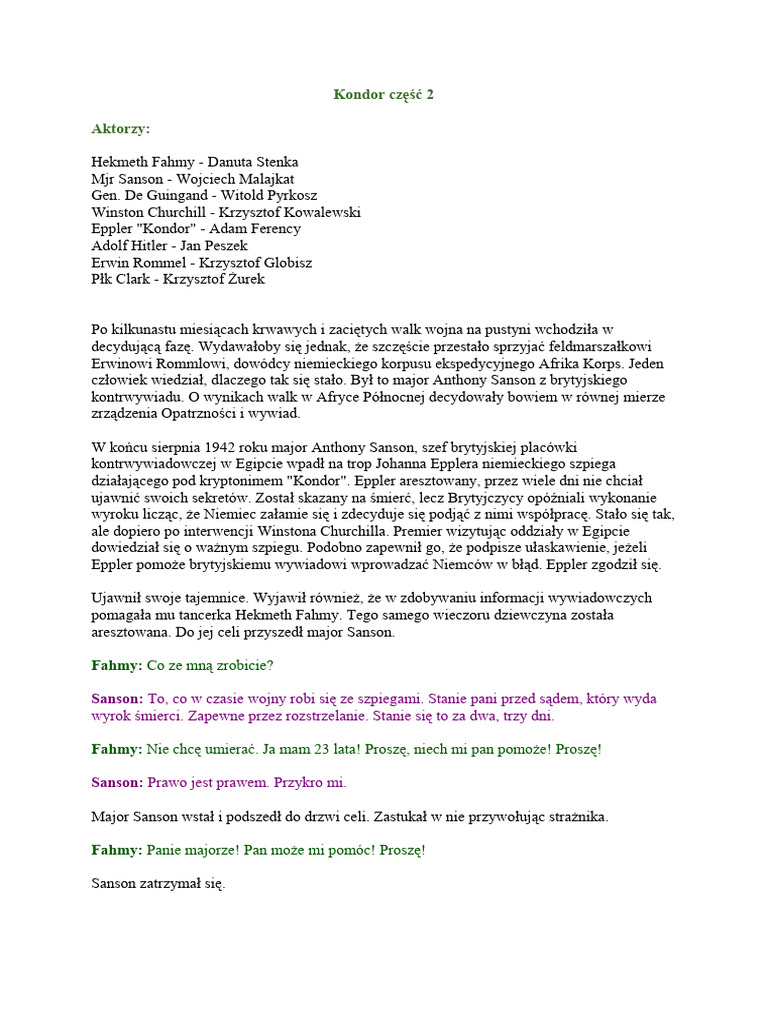 22.kondor 2 - Sensacje XX Wieku | PDF