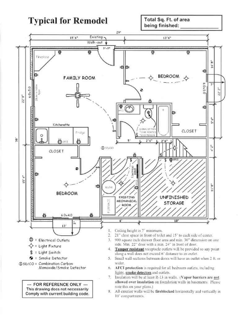 Example of Basement Layout | PDF