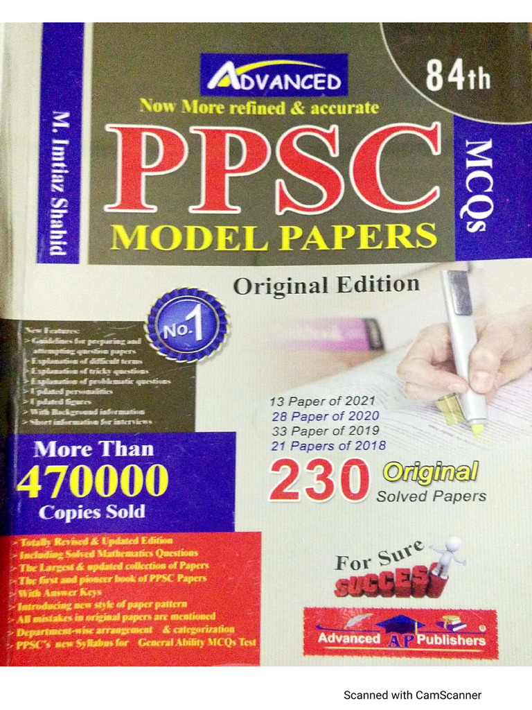 PPSC Advance 84th Edition Papaers | PDF | Multimedia | Websites