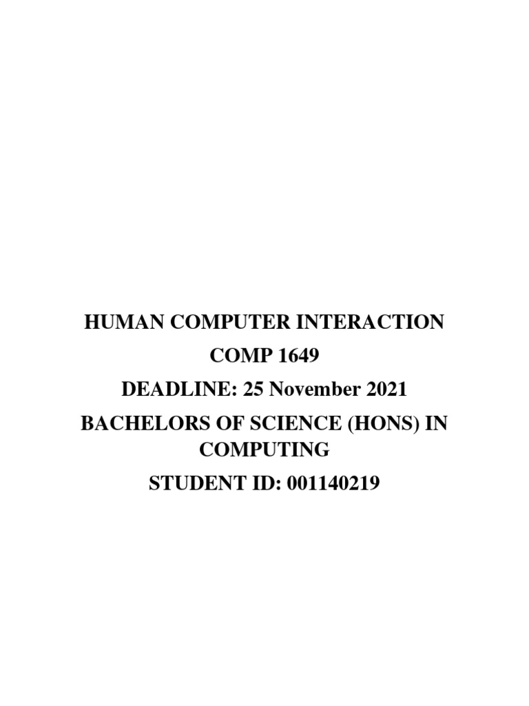 Hci New Pdf Humancomputer Interaction Graphical User Interfaces 