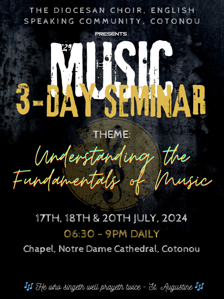 Diocesan Choir Seminar | PDF | Social Science | Art