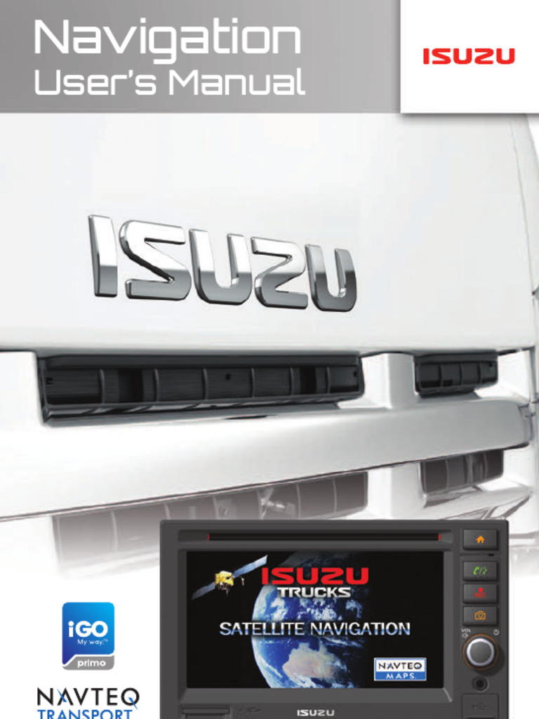 Dir6200 Isuzu Map Manual - 130301 - Web | PDF | Computer Keyboard ...