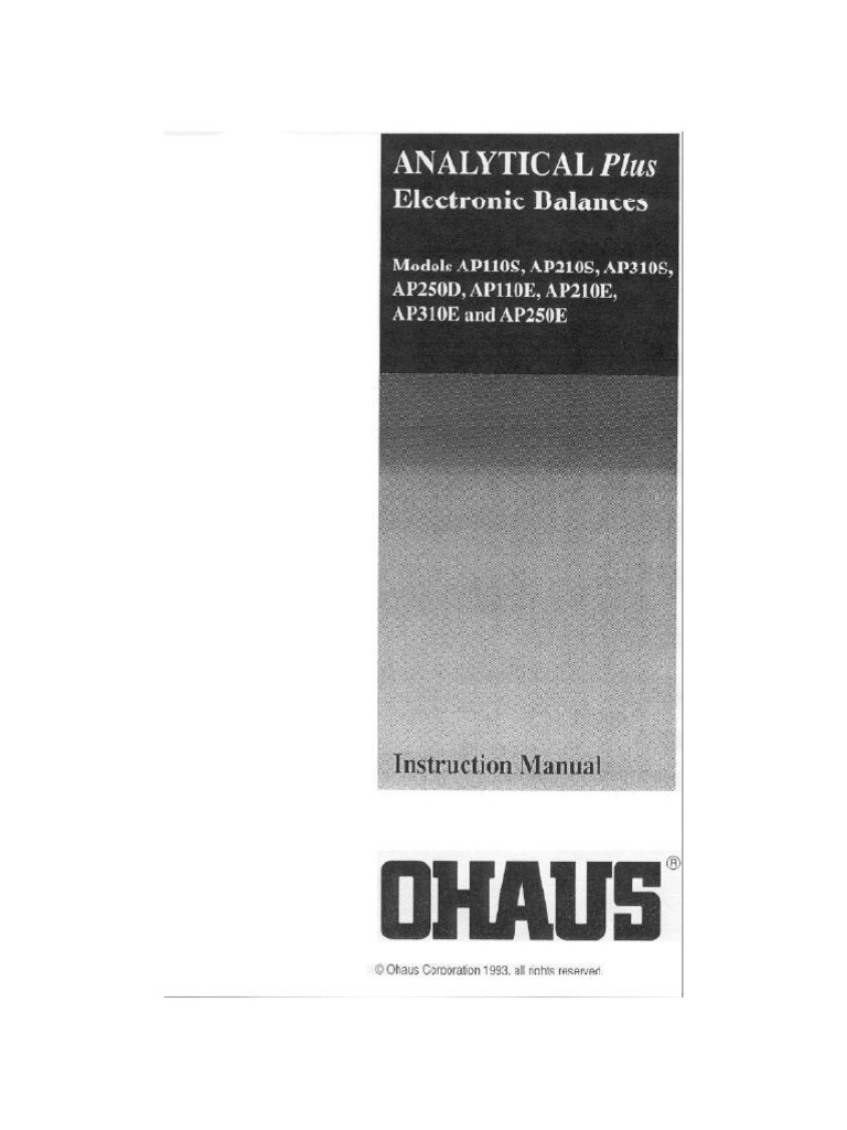 AP Instruction Manual V21 977305 012006 | PDF