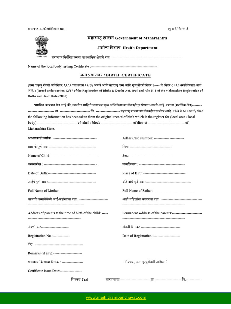 Birth Certificate NEW | PDF