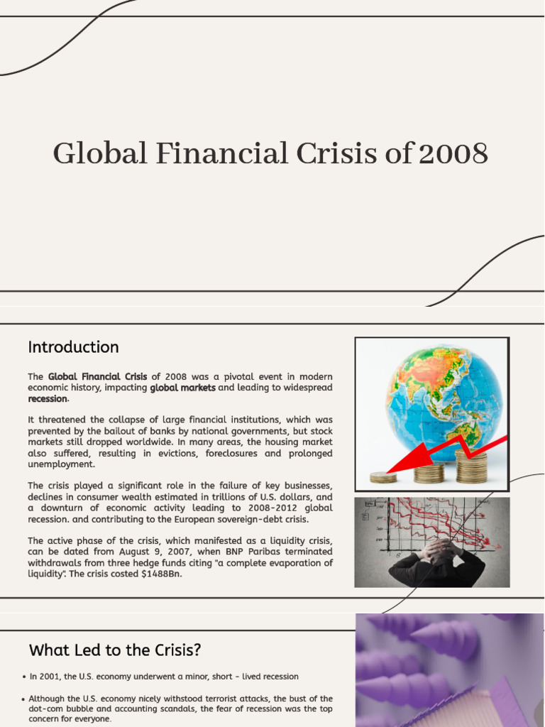 2008 Globalfinancialcrisis Pdf Collateralized Debt Obligation