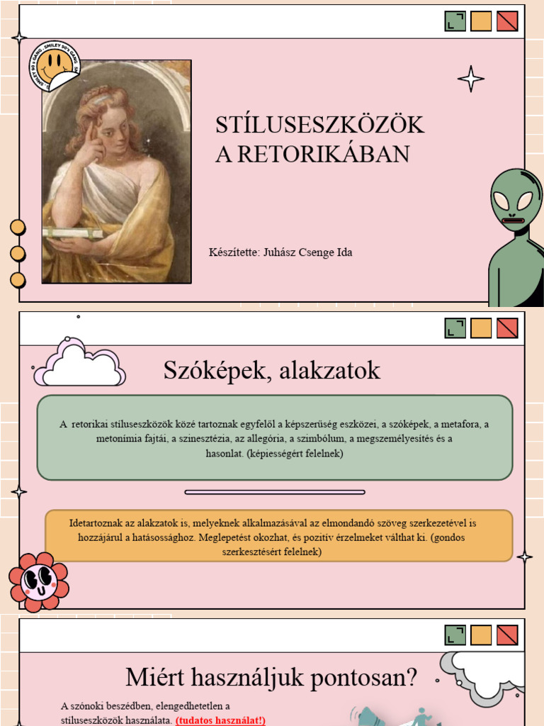 A Retorika Stíluseszközei | PDF