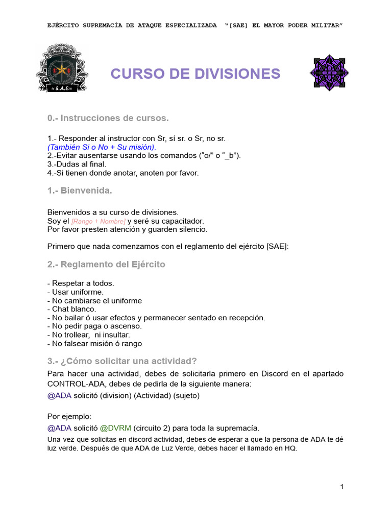Curso Divisiones | PDF