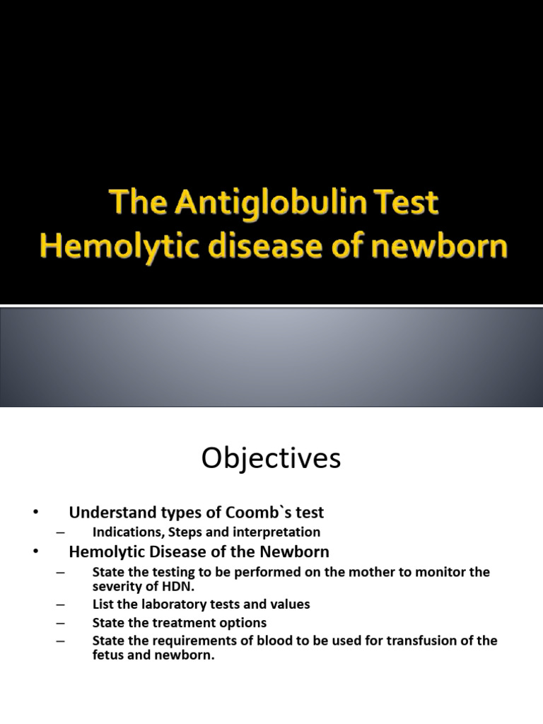 B LAB 8ANTIGLOBULIN TETS DAT AND IAT - test-HDN | PDF | Vertebrates ...