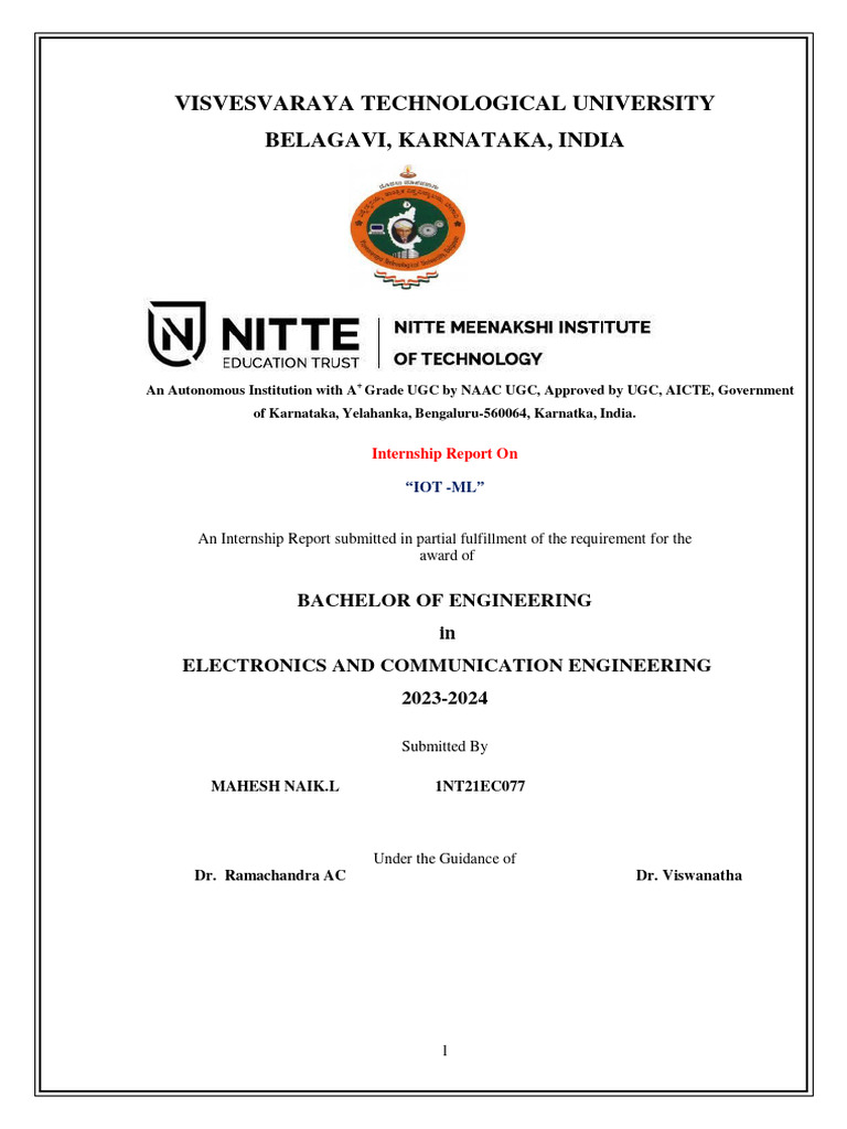mahesh iot1 | Download Free PDF | Internet Of Things | Wi Fi