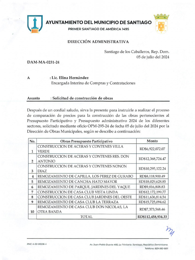 Requisiciones Stgo-Ccc-Cp-2024-0004 | PDF