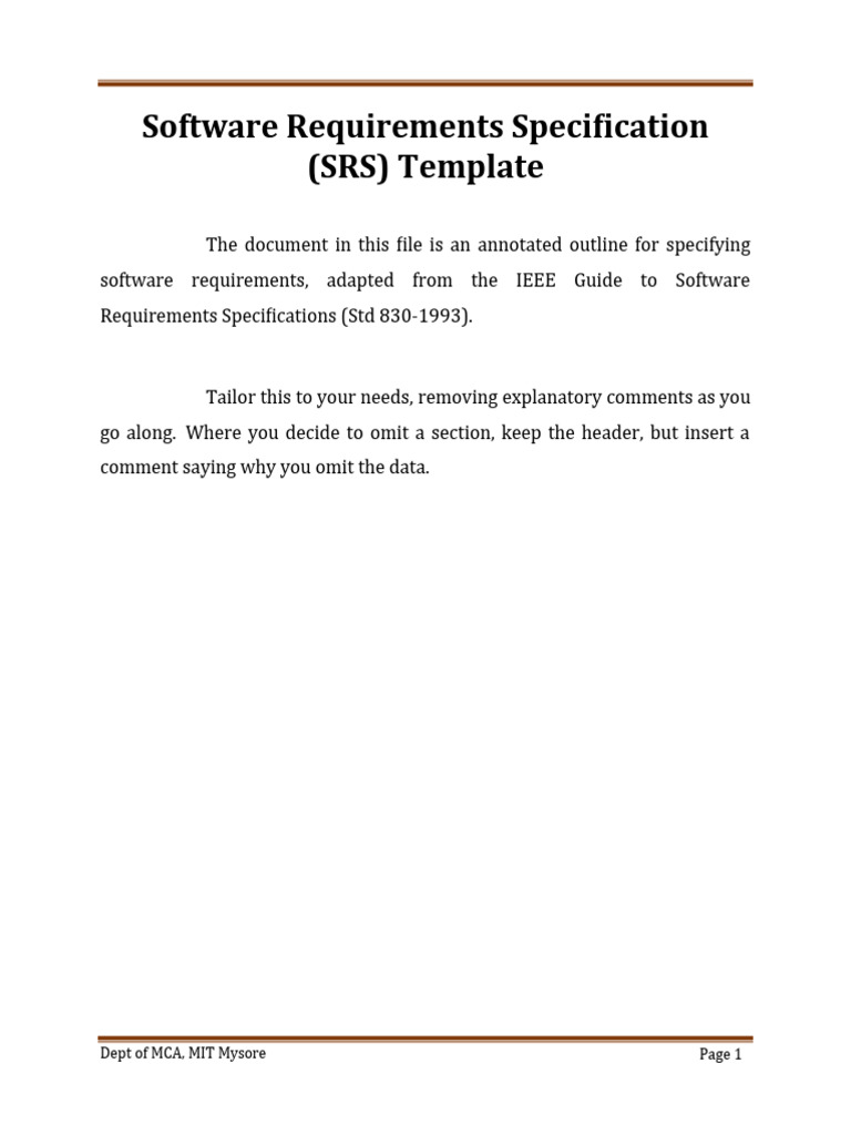SRS Format | PDF | Authentication | Security