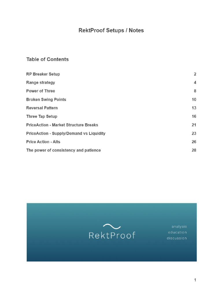 RektProof Setups | PDF