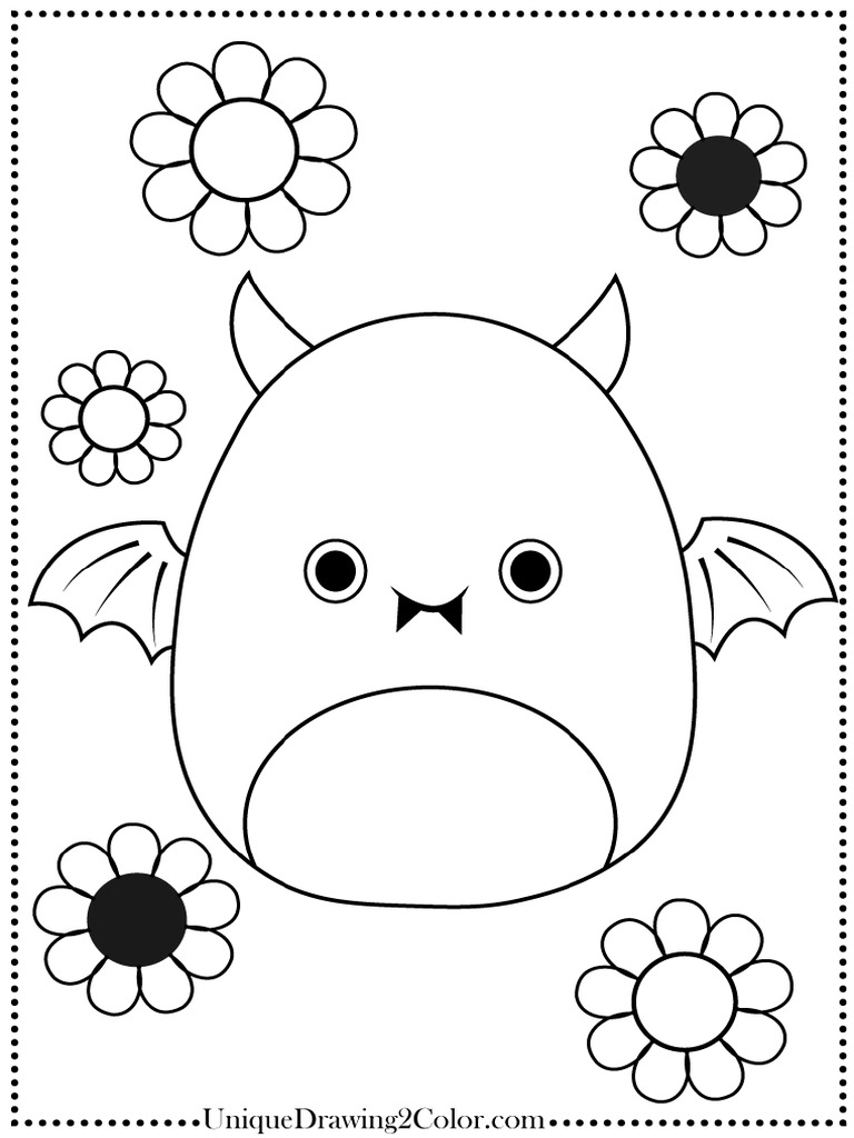 Squishmallow Coloring Pages | PDF