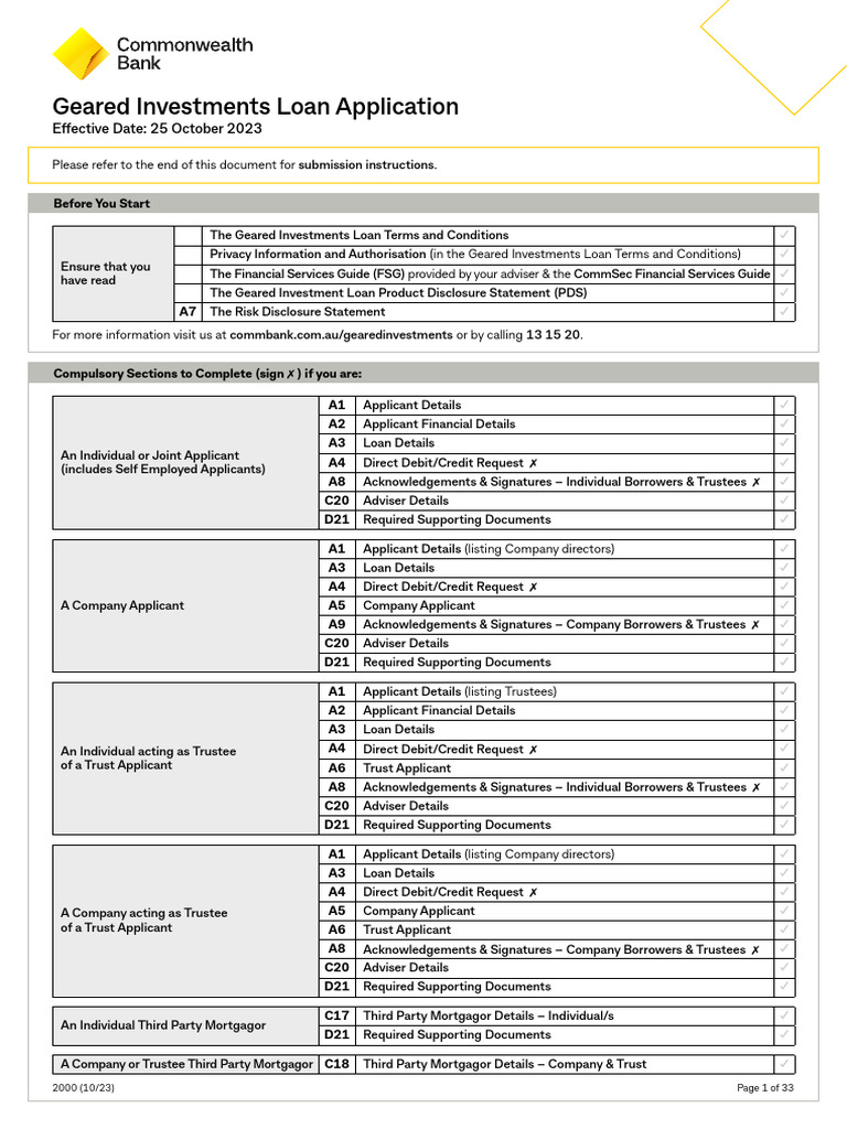 Gi Loan Application Form | PDF | Identity Document | Mortgages