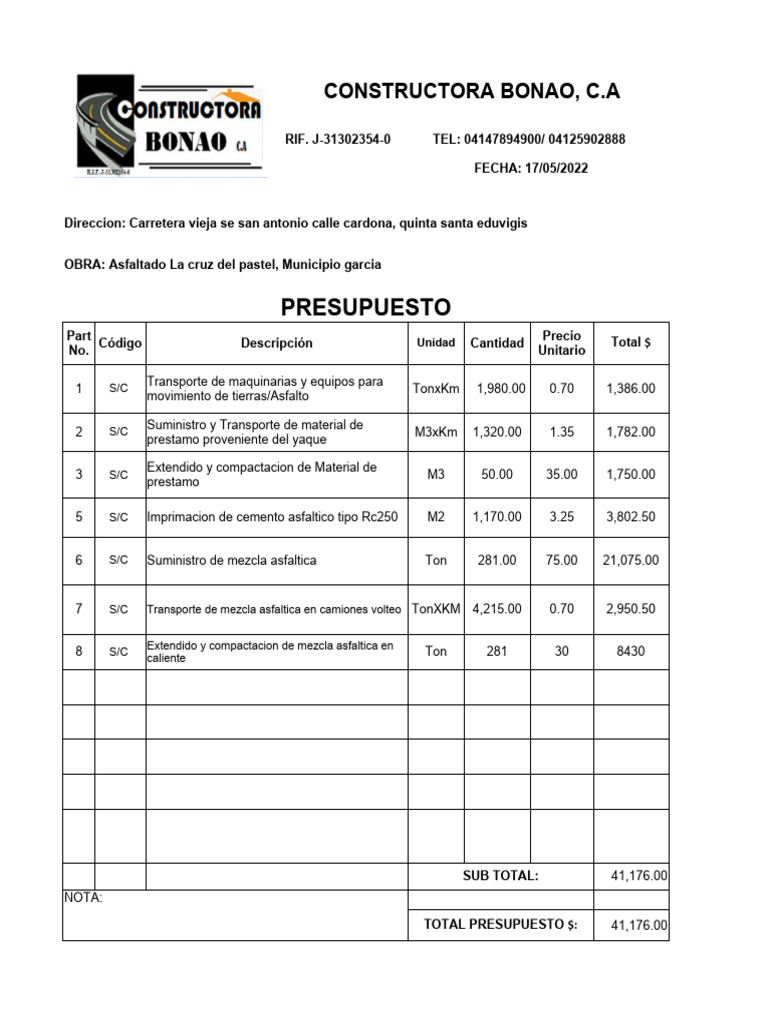 Asfaltado Moreno Sixto | PDF | Hormigón | Ingeniería