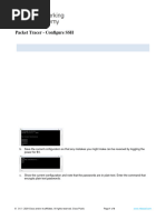 4.4.8 Packet Tracer - Configure Secure Passwords and SSH | PDF | Computers