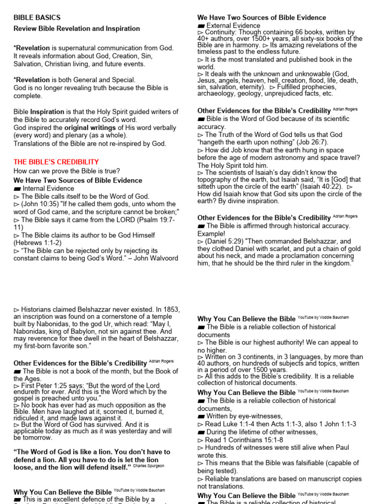 Bible 102 | PDF | Bible | Revelation