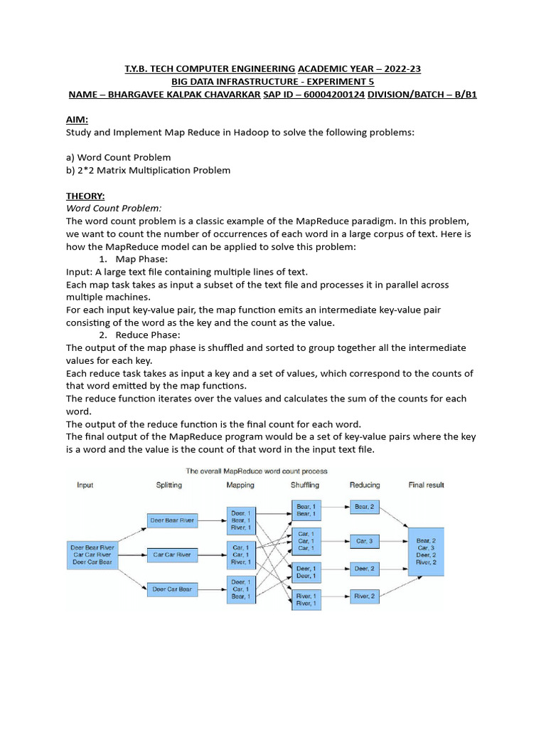 Exp5_BDI_60004200124 | PDF | Map Reduce | Matrix (Mathematics)