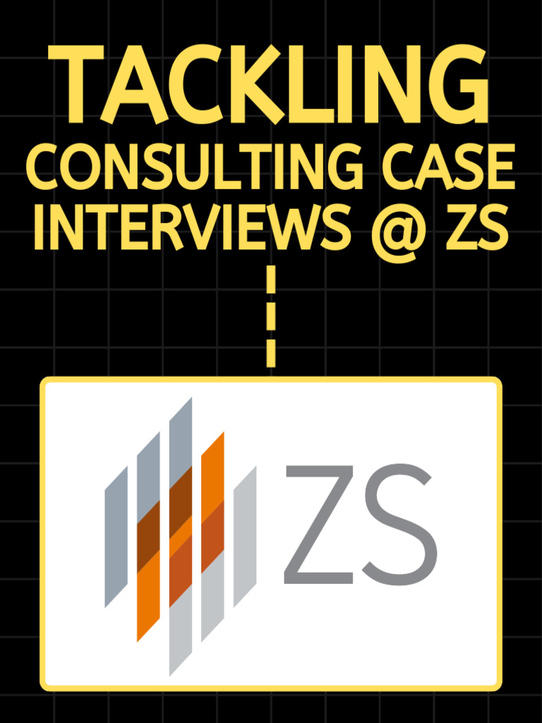 Tackling Consulting Case Interviews at ZS | PDF | Behavior Modification | Cognition