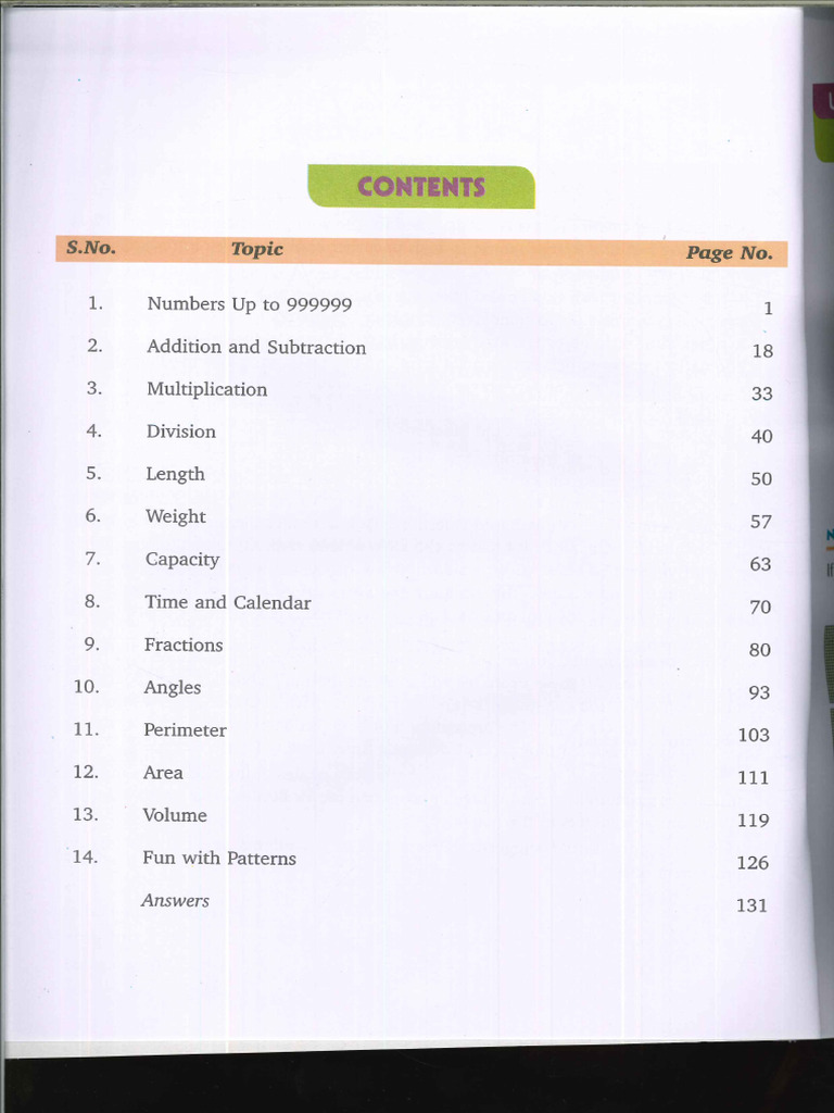 Primary Mathematics Class IV | PDF