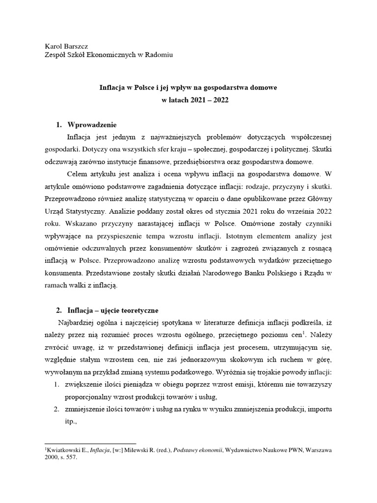 Barszcz Artykul | PDF