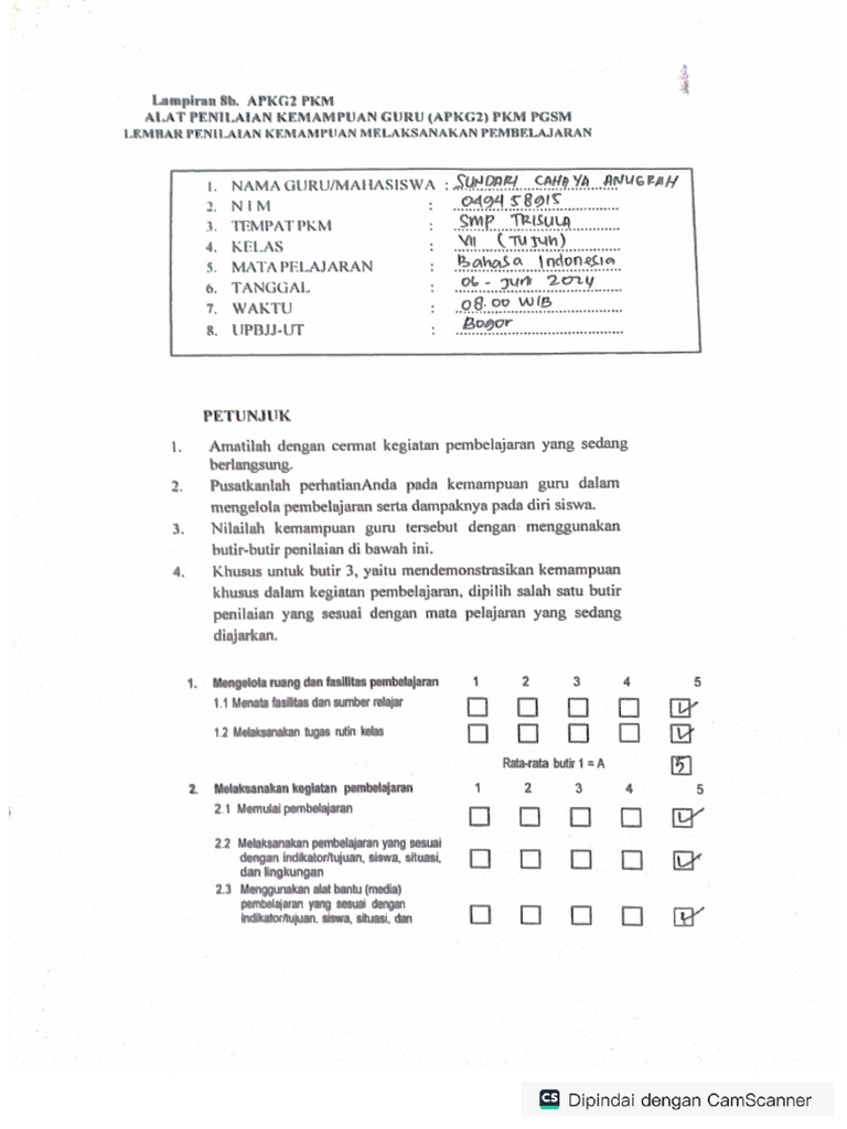 Apkg 2 (Ujian 2) | PDF