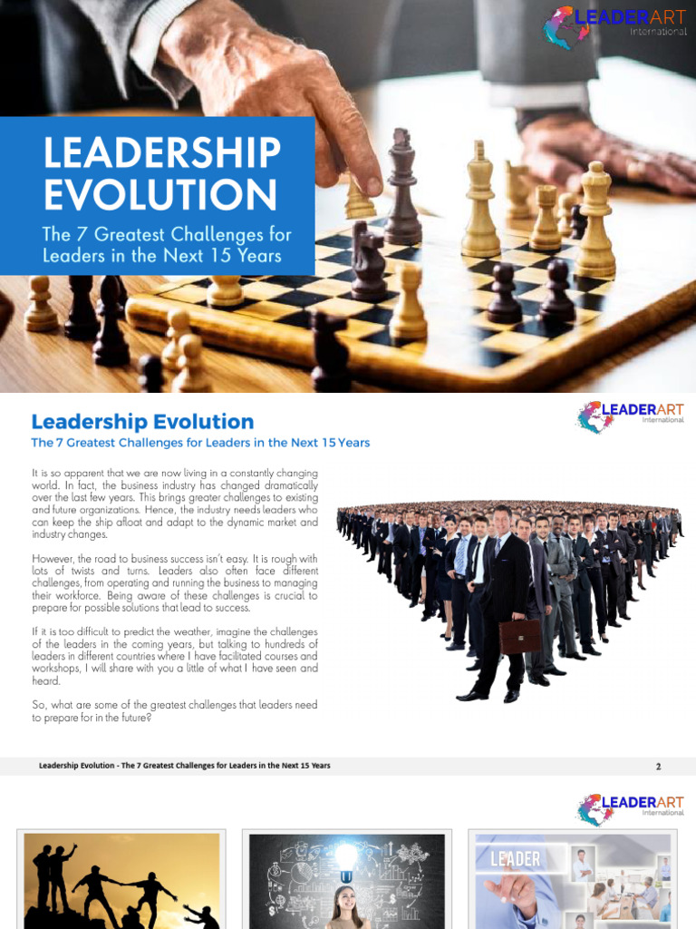 LeaderShip Evolution ENG | PDF | Leadership | Innovation