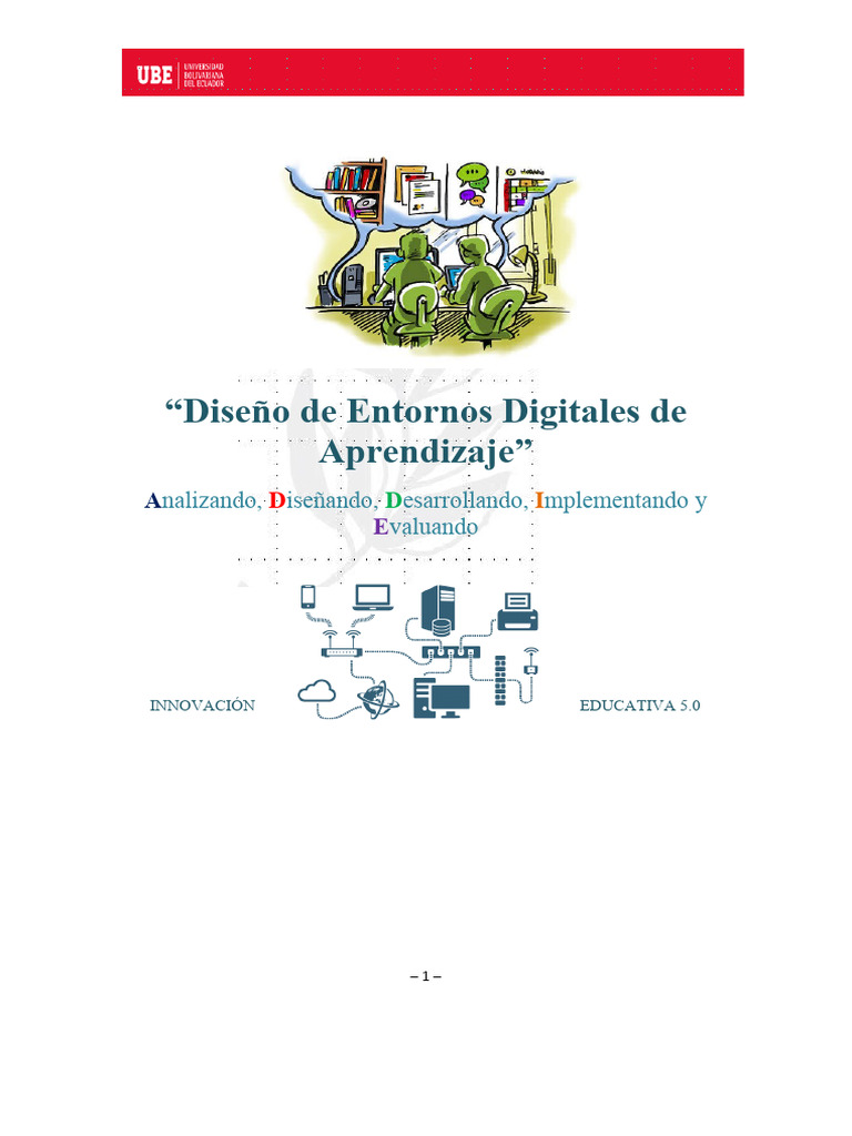 Diseño de Entornos Digitales Educativos | PDF | Aprendizaje | Informática