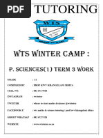 Matric Rewrite Timetable 2025 | PDF