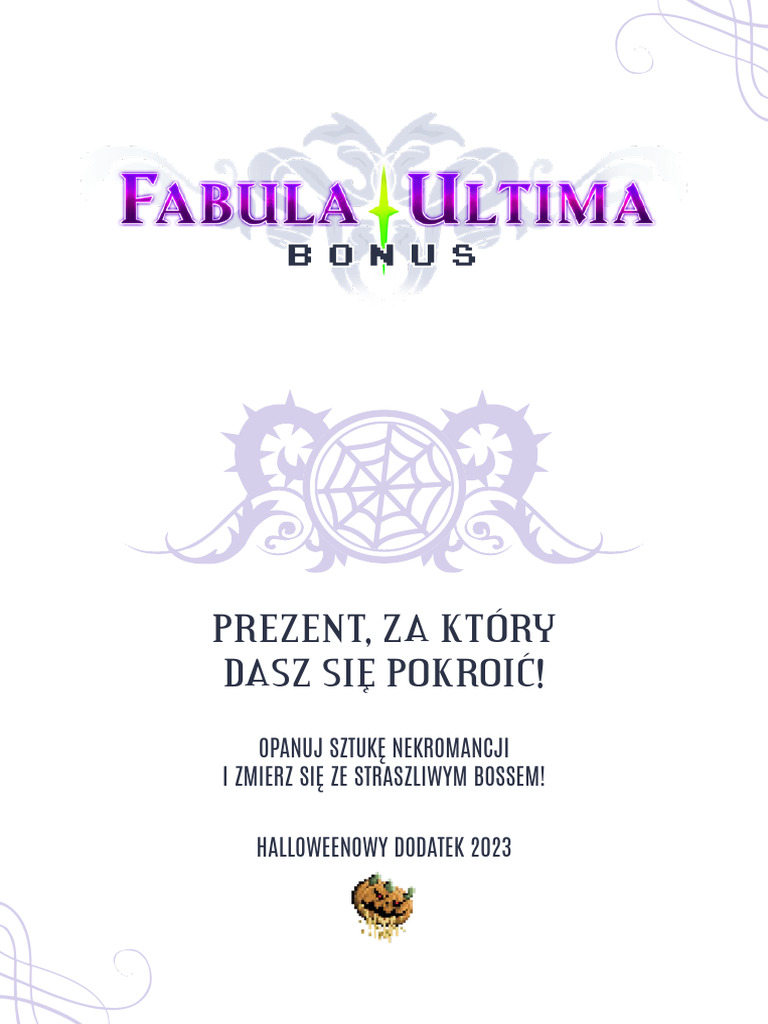 Fabula-Ultima Bonus01 Nekromanta v1.0 | PDF