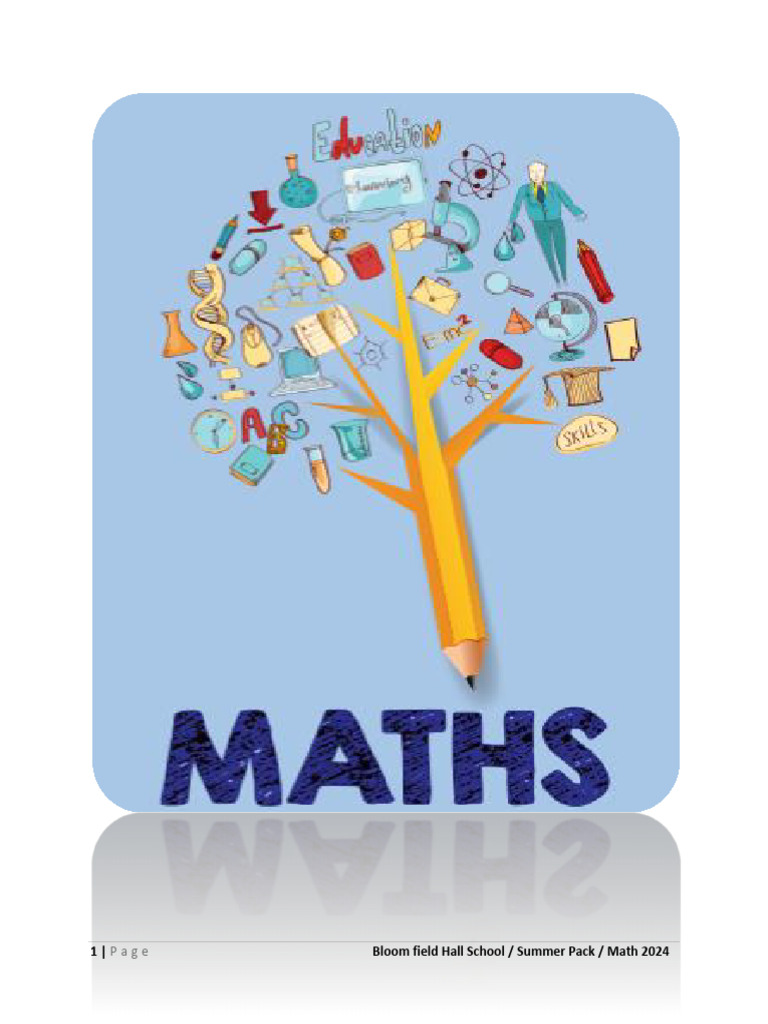 Summer Pack Math - 7 | PDF | Euclidean Geometry | Elementary Geometry