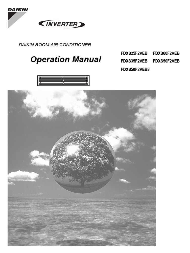 FDXS-F9 - 4PEN362536-1B - Operation Manuals - English | PDF | Air ...