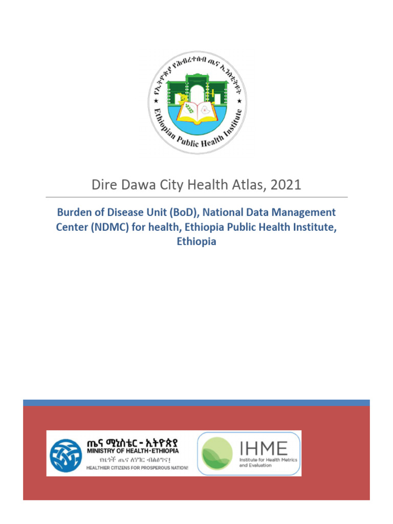 Dire Dawa - Health Atlas 2021 | PDF | Wash | Air Pollution