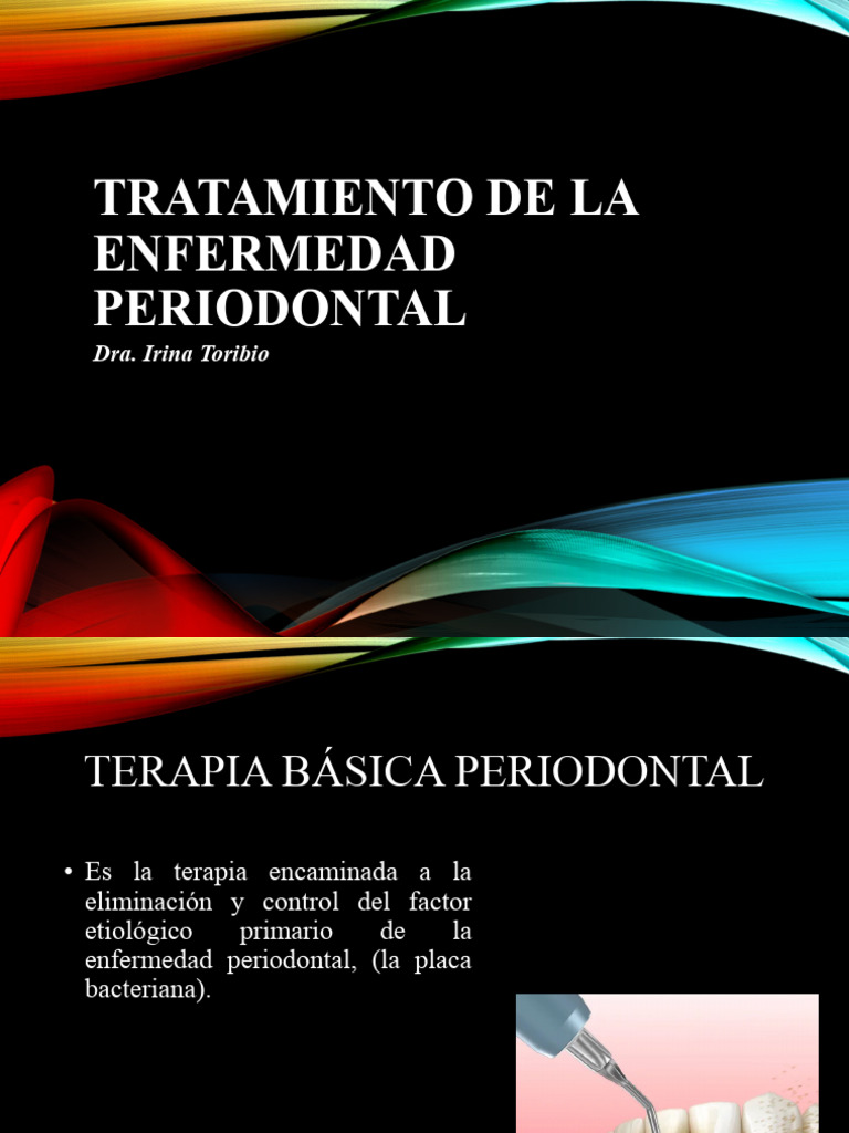 Tratamiento de La Enfermedad Periodontal | PDF | Especialidades Medicas | Boca