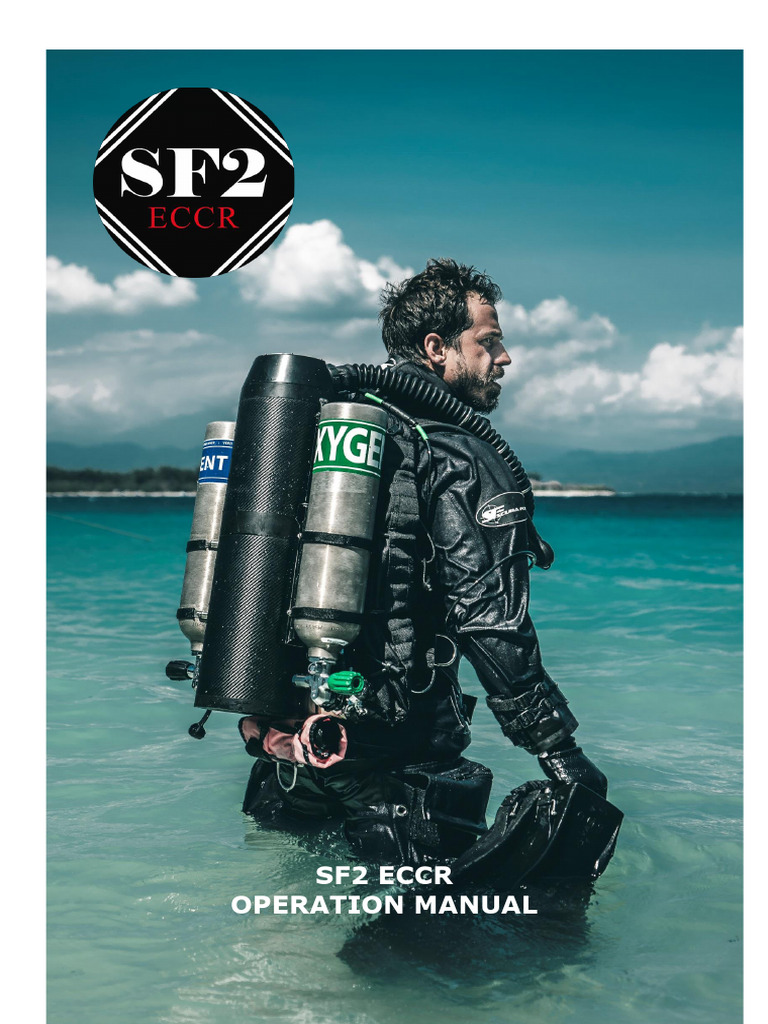 SF2 ECCR Operational Manual 2023 | PDF | Scuba Diving | Redox