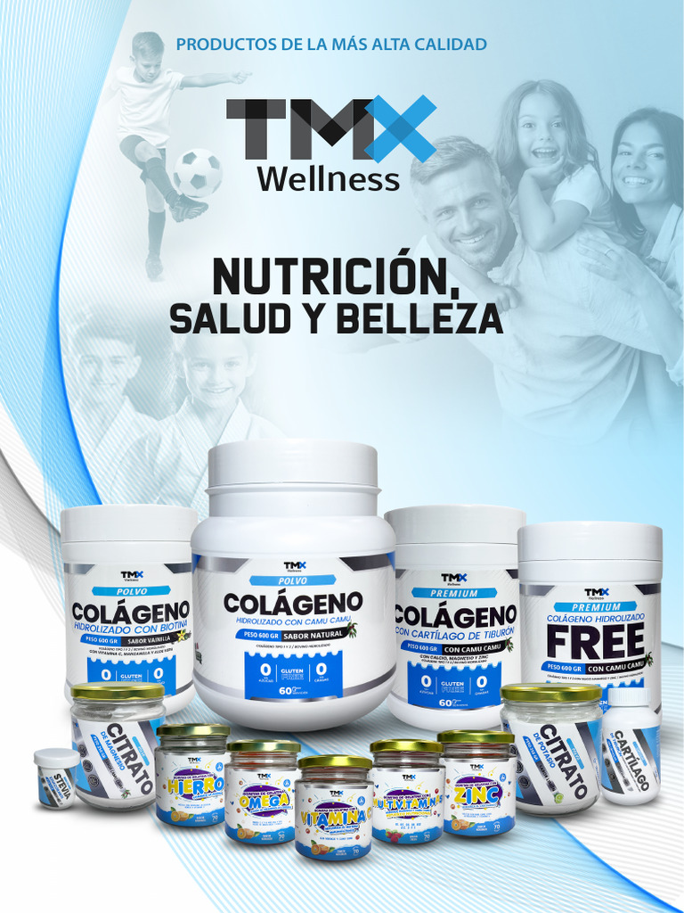 Catálogo TMX Wellness | PDF | Vitamina | Vitamina C