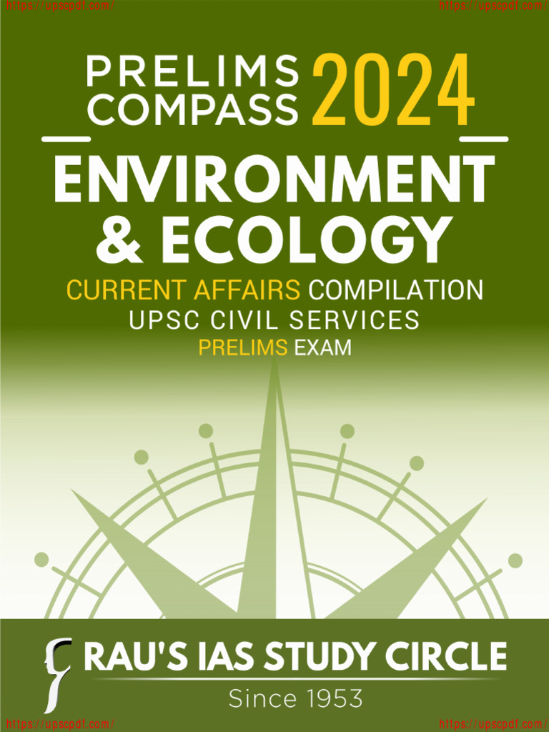 Rau's IAS Prelims Compass 2024 Environment & Ecology | PDF | Climate ... Rau's IAS Prelims Compass 2024 Environment & Ecology | PDF | Climate ...