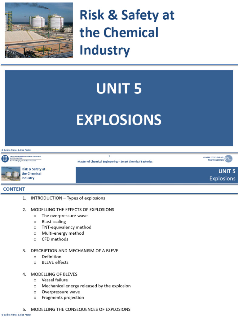 T5 Explosions | PDF | Explosion | Materials