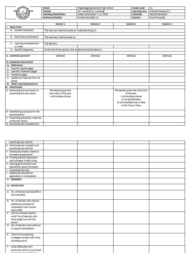 wk-18 | PDF | Learning | Teachers