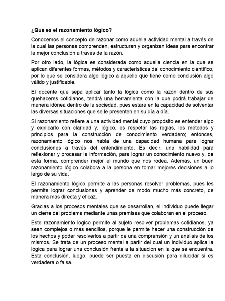 razoamineto logico, biografia de galileo galilei | PDF | Lógica ... razoamineto logico, biografia de galileo galilei | PDF | Lógica ...