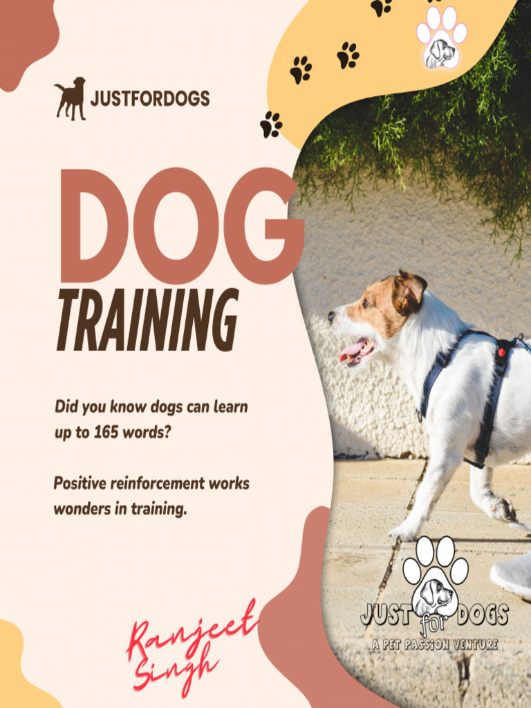 Just For Dogs Training | PDF