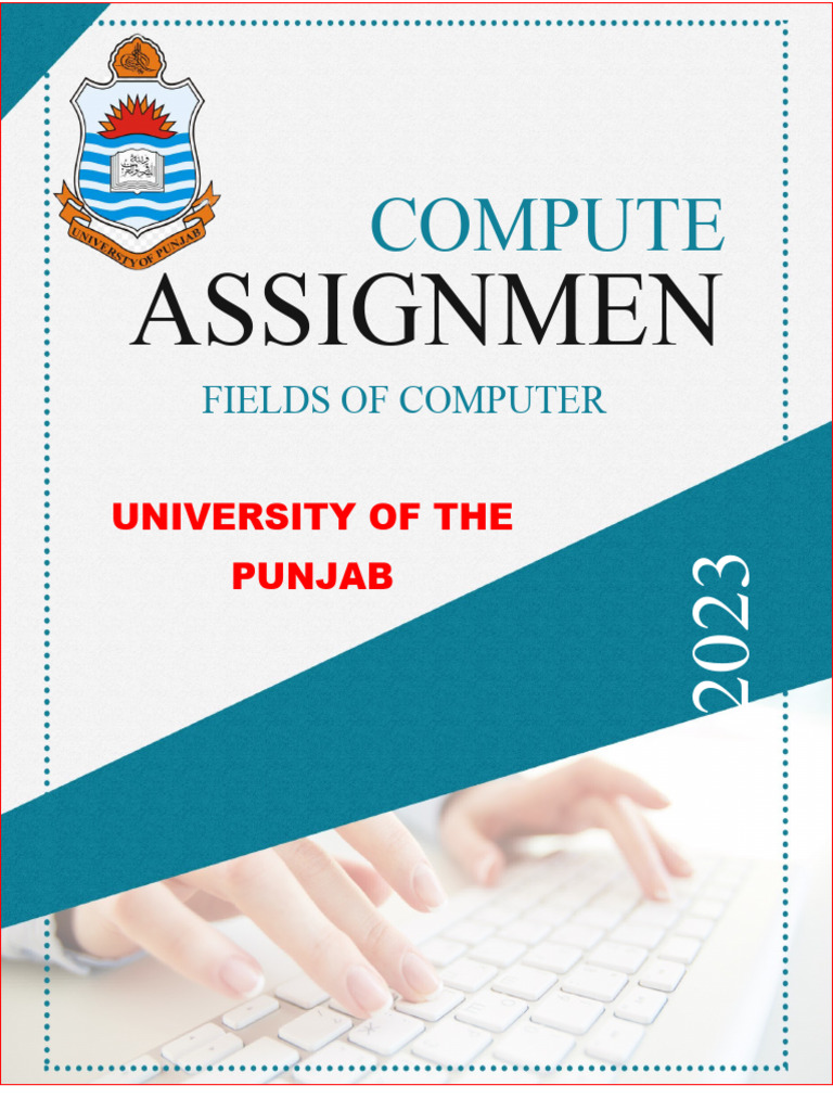 Computer Assignment Cover Page 1 | PDF | Computers