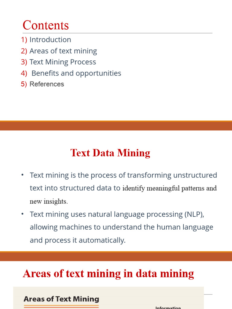 Text Mining | PDF | Data | Data Mining