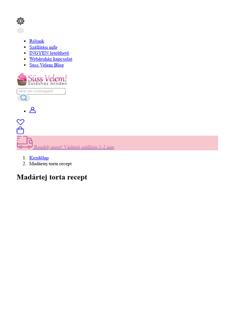 Madártej Torta Recept | PDF