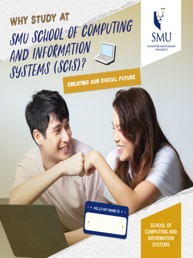 SMU SCIS Brochure 2023 | PDF | Computer Science | Computing